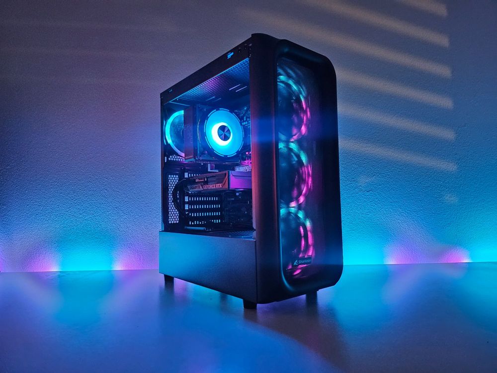 Gaming PC Matrix🫒i7 5GHz + RTX 5060 | 16GB Memory (Neu und ...