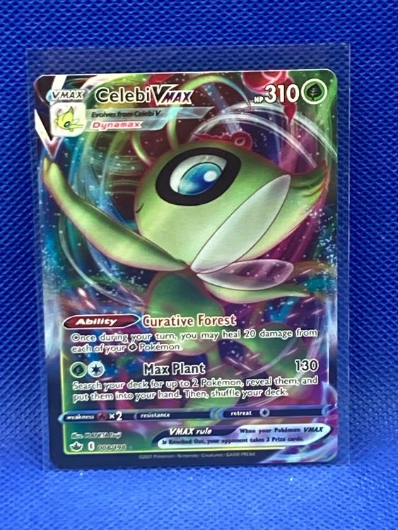 Pokemon Chilling Reign / Celebi VMAX 008 / 198 EN (Neu (gemäss ...