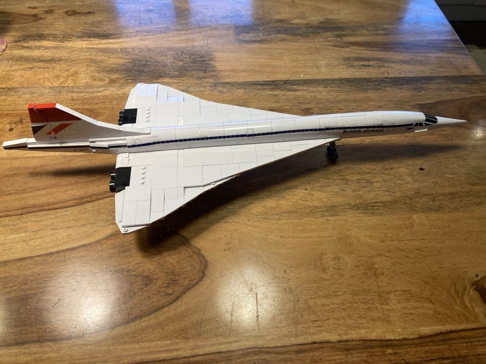Flugzeug Concorde British Airways (Lego Klon) (Gebraucht) in Nänikon ...
