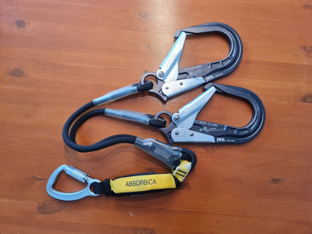 PETZL ABSORBICA-Y MGO 80 Verbindungsmittel für Gerüstbau (Gebraucht) in Schönengrund für CHF 100 ...