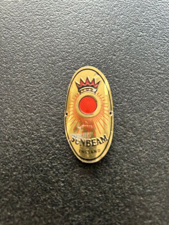 Sunbeam Velo-Emblem, selten, Oldtimer, Top Zustand! (Gebraucht) in Root ...