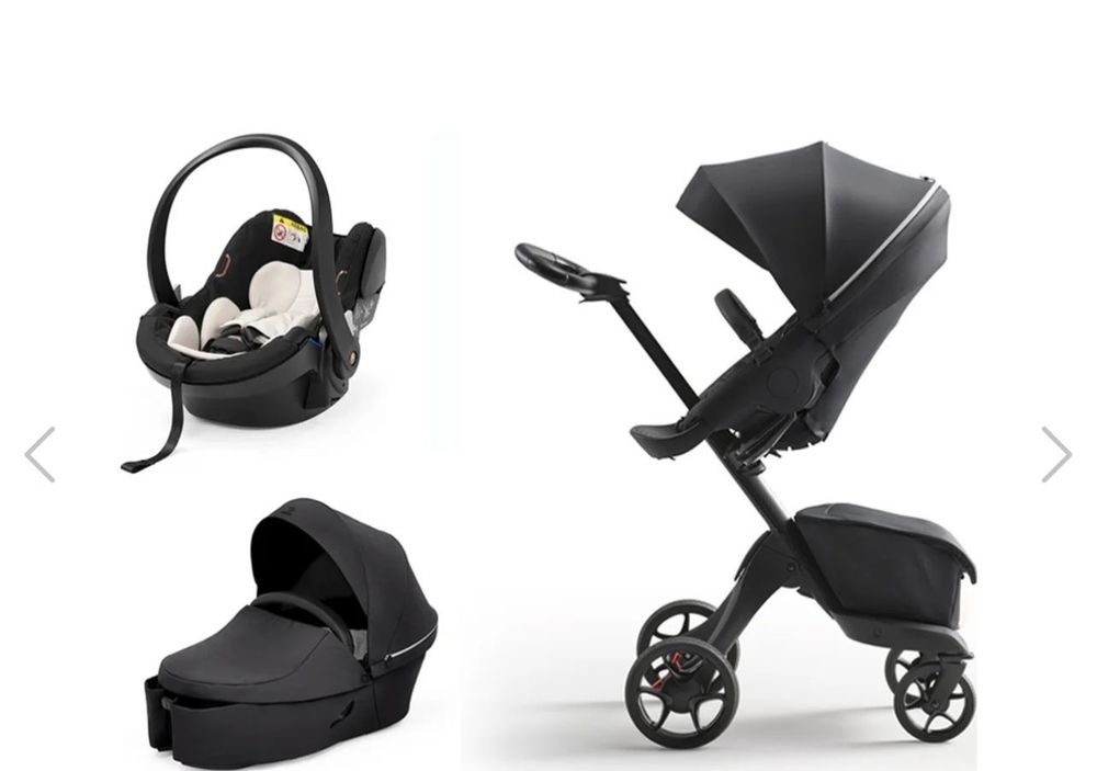 STOKKE Xplory X Trio rich black Set black (Gebraucht) in Zürich für CHF 450 – nur Abholung auf ...