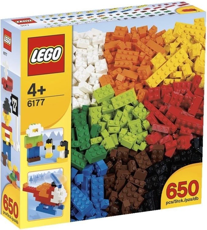 LEGO - Grundbausteine - 650 Stück (Neu und originalverpackt) in ...
