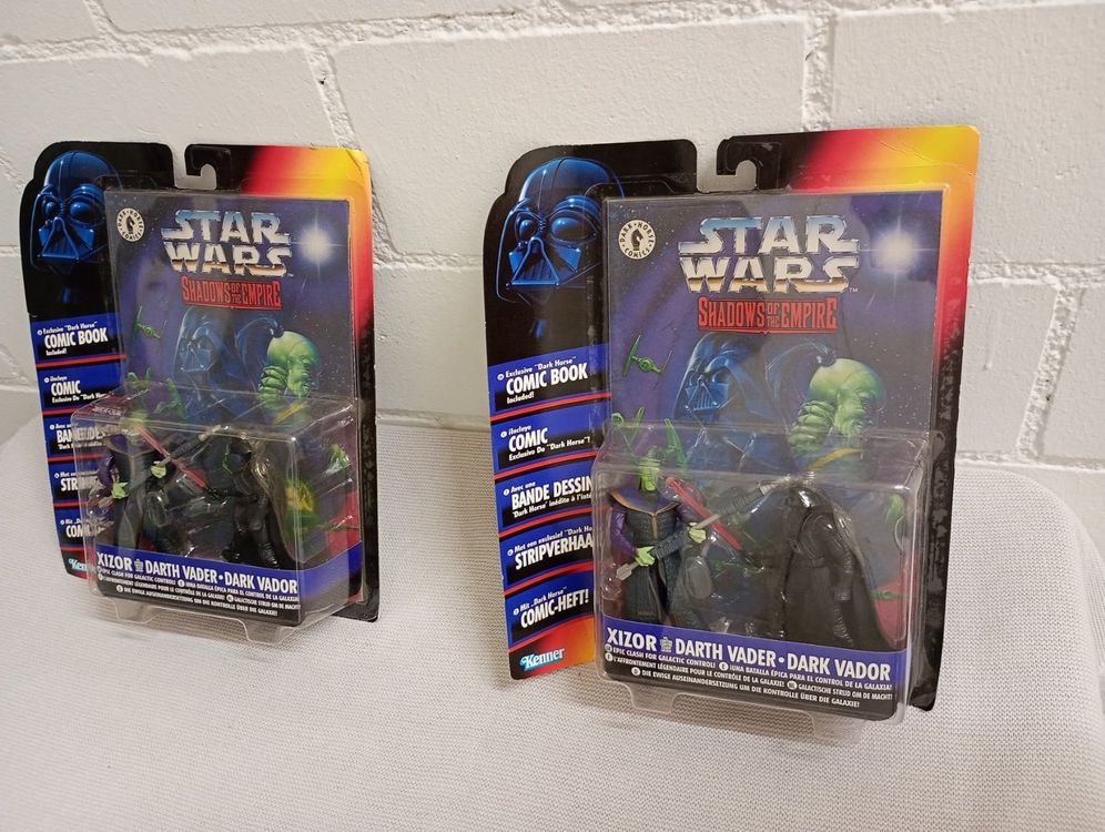 NEU Star Wars Xizor & Darth Vader Figuren 1996 (Neu und ...