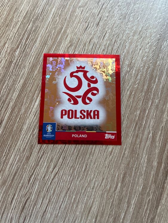 Topps Euro 2024 pol 1 topps foil selten rare | Kaufen auf Ricardo