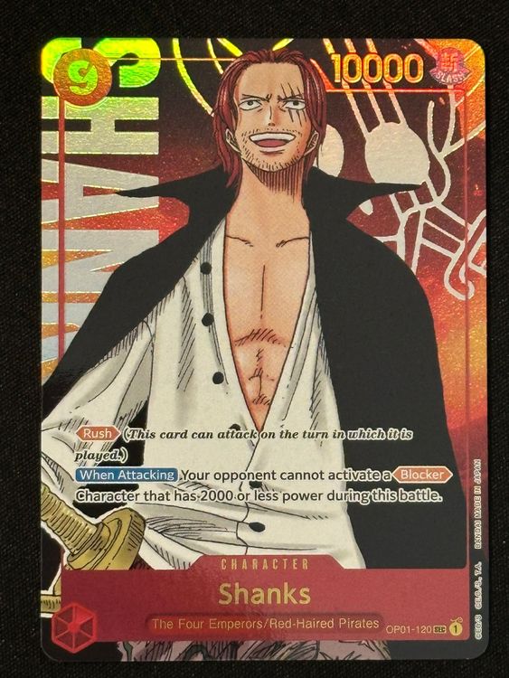 Shanks OP01-120 V.2 – One Piece TCG – NM (Gebraucht) in Aarau für CHF ...