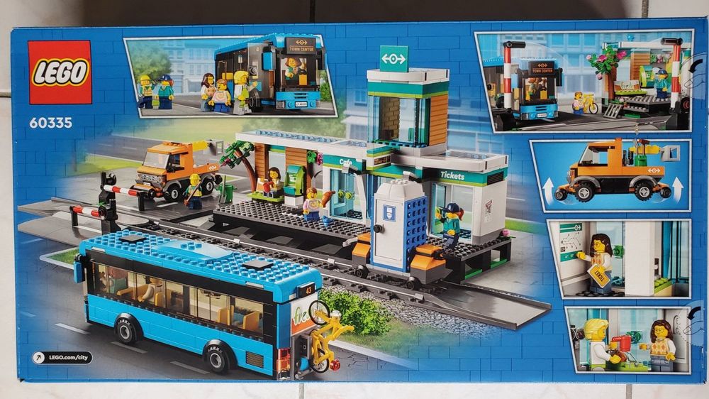 Lego City 60335 Bahnhof: Bus, Tram & mehr - Neu und OVP (Neu und ...