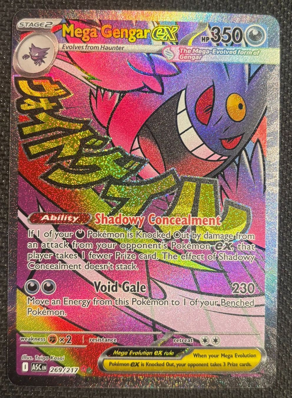 Pokémon Mega Gengar ex – ASC 269 – EN (Gebraucht) in St. Gallen für CHF ...