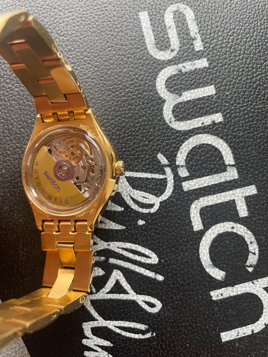 Swatch Uhr Irony Automatic Boleyn YAG100G (Neu (gemäss Beschreibung ...