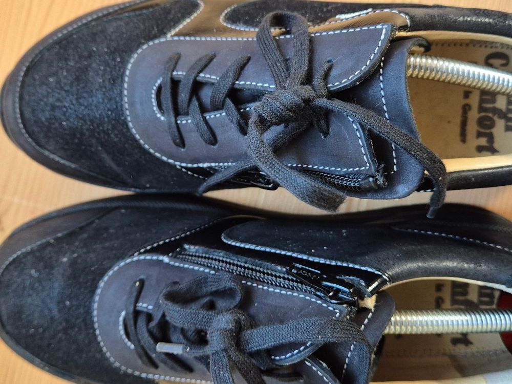 Schwarze Finn Comfort Halbschuhe Gr. 6 1/2 (Gebraucht) in Büttikon AG ...