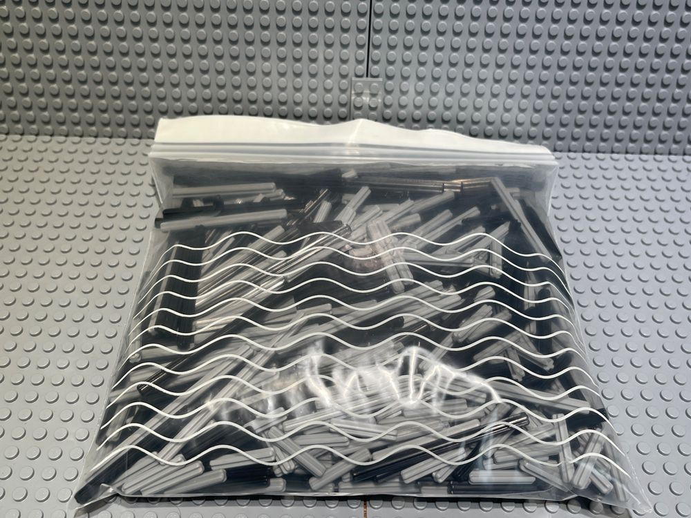 Lego Technik Achsen-Schwarz & Hellgrau div.Grössen ca.500gr (Gebraucht) in Siglistorf für CHF 25 ...