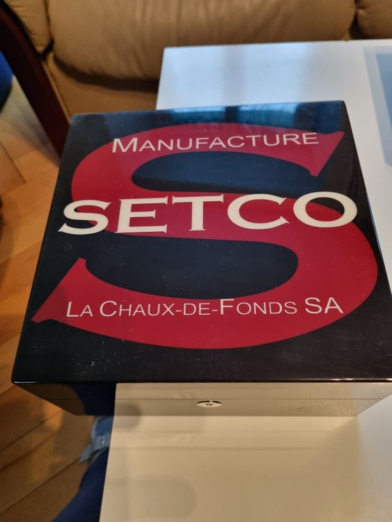Coffret de montre SETCO Pièce unique (Gebraucht) in La Chaux-de-Fonds für CHF 220 – mit ...