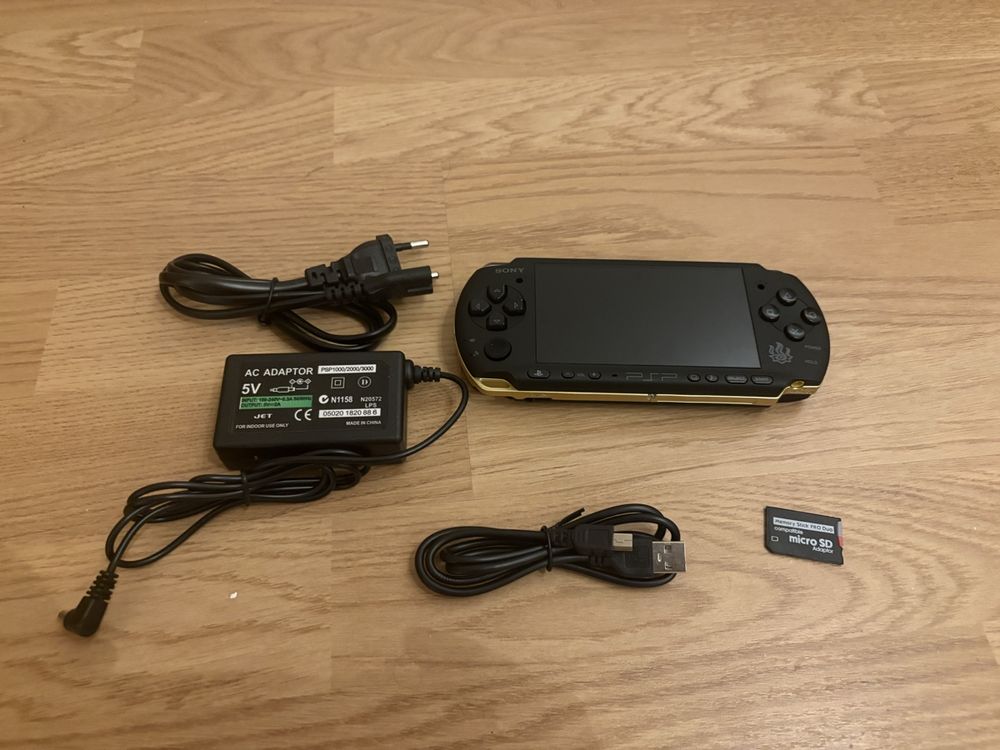 PSP Monster Hunter 3004, IPS Display, Akku, Refurbished (Gebraucht) in ...