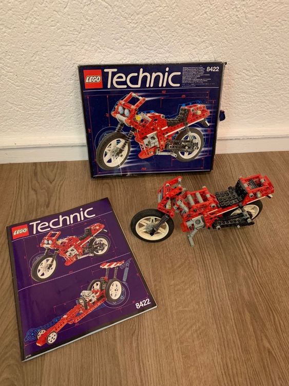 Vintage Lego 8422 Circuit Shock Racer + Box + Anleitung (Gebraucht) in ...