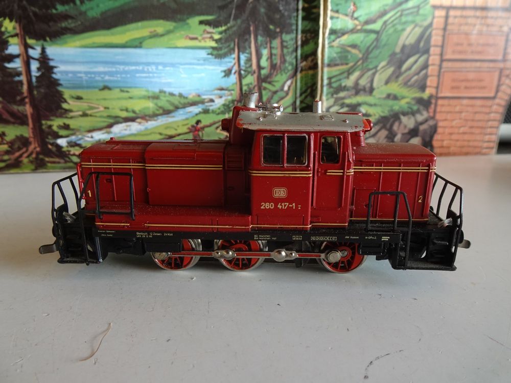Märklin DB Rangierlok BR 260 H0 WS/int 70 (Gebraucht) in Winterthur für ...