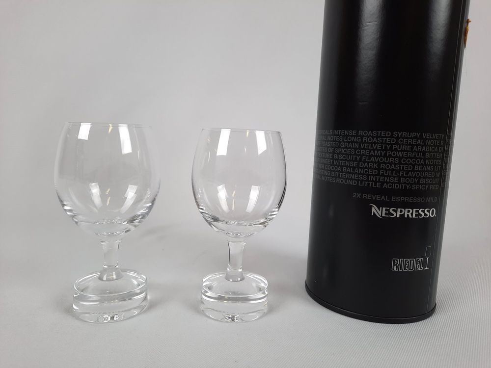 NESPRESSO Degustationsgläser von RIEDEL | Kaufen auf Ricardo