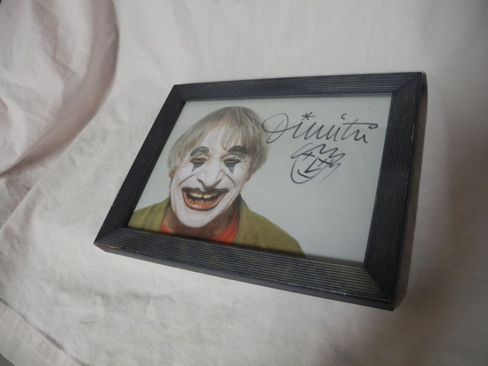 DIMITRI 1935 - 2016 ORIGINAL AUTOGRAMM CLOWN TEATRO DIMITRI (Gebraucht ...