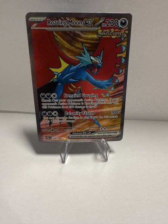 Pokemon - 229/182 Roaring Moon ex - Paradox Rift - Full Art (Neu ...