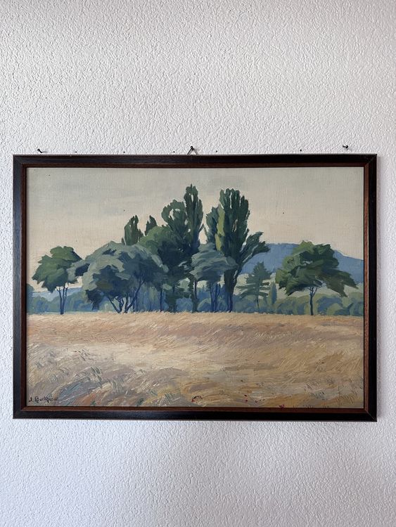 Ölgemälde von Joseph Burkhardt (1873-1952) Landschaft | Kaufen auf Ricardo