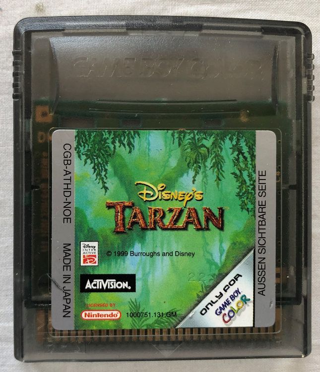 Nintendo Game Boy Color - TARZAN (Gebraucht) in Schaffhausen für CHF 4. ...