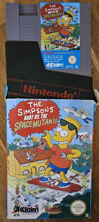 NES The Simpsons OVP!! Absolute Rarität! | Acheter sur Ricardo