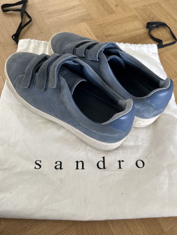 Baskets bleues à scratch Sandro T40 | Kaufen auf Ricardo
