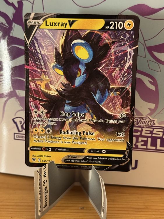 Carte Pokémon Luxray V 050/189 ENG (Neu (gemäss Beschreibung)) in ...