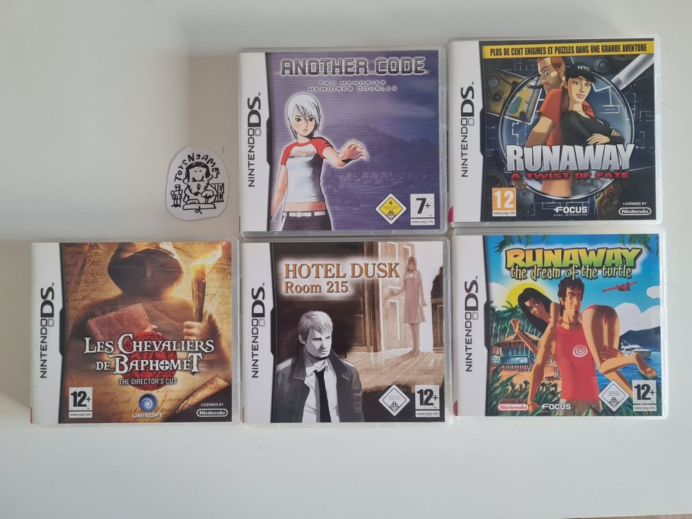 Pack 5 jeux "Enquètes/ClickNpoint" Nintendo DS (Gebraucht) in Lausanne ...