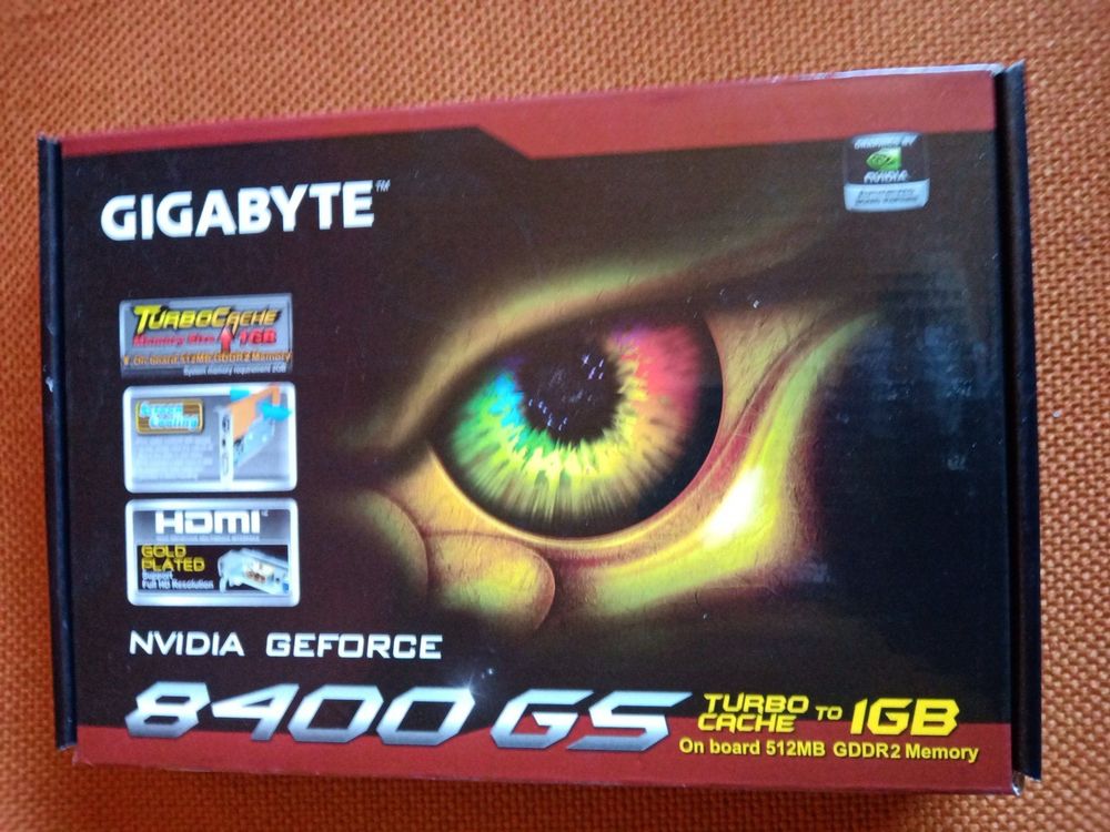 Gigabyte Nvidia Geforce 8400 GS 512MB on Board Grafikkarte (Neu (gemäss Beschreibung)) in ...