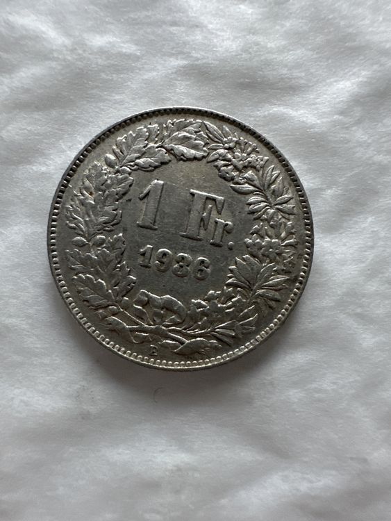 Silber 1 Franken Helvetia 1936 Schweiz Münze Jahrgang | Kaufen auf Ricardo