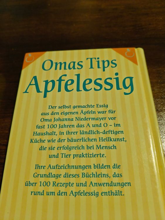 Omas Tips: Apfelessig + Das Wunder im Kern der Grapefruit (Gebraucht ...