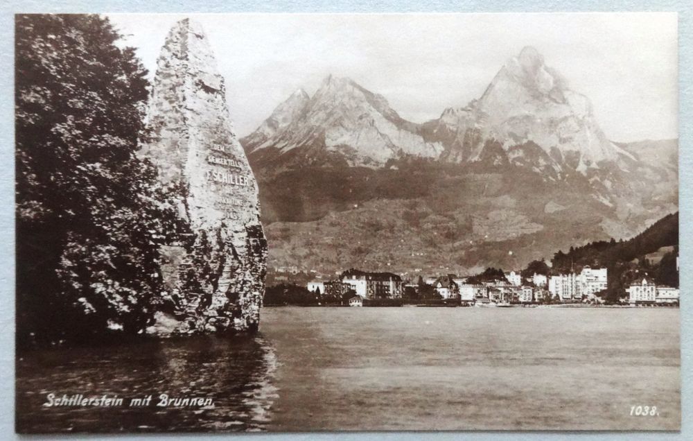 Schillerstein mit Brunnen (Gebraucht) in Fétigny für CHF 1 – mit Lieferung auf Ricardo kaufen