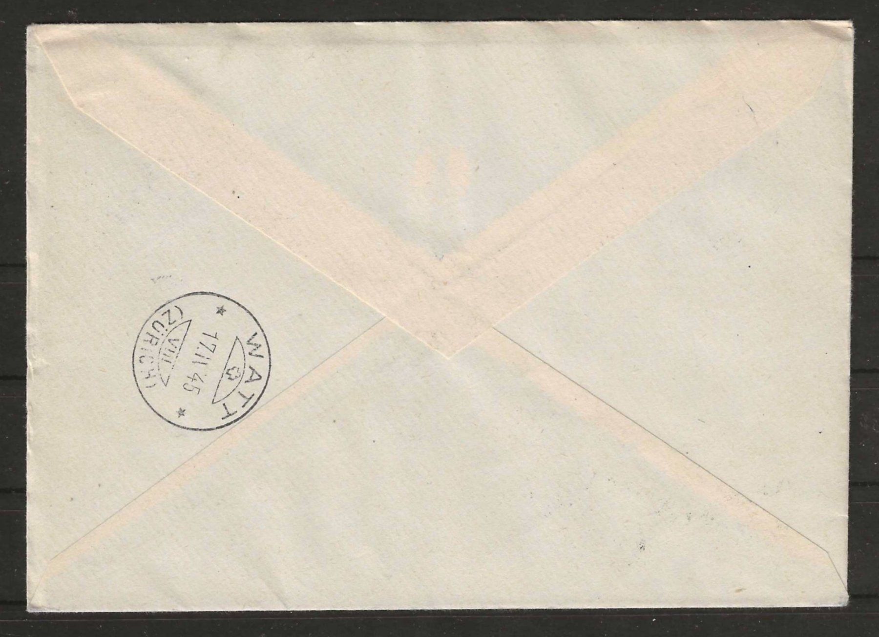 1945 : Express R-Brief Mustermesse Basel - Mischfrankatur (Gebraucht ...