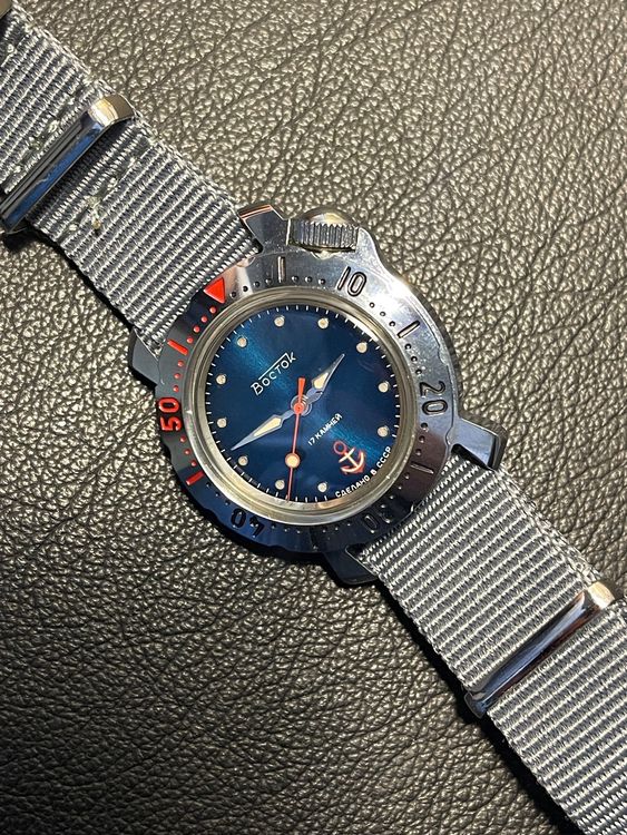 1990 Boctok Diver steel vintage watch uhr montre wie neu | Acheter sur ...