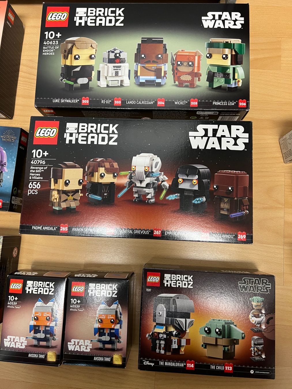 LEGO BrickHeadz Sammlung: Star Wars, Harry Potter, Spice ... (Neu und ...