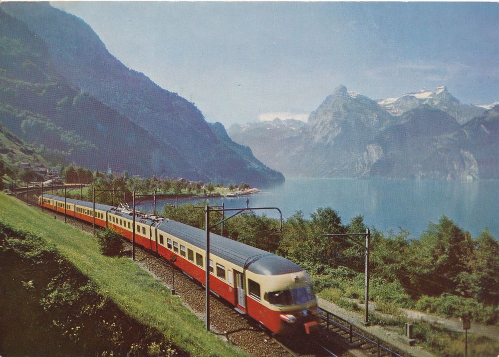 Bahn Trans Europa Express ZürichLuganoMilanoLausanneParis (Gebraucht) in Luzern für CHF 4.2 ...