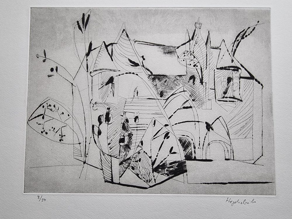 MAX HEGETSCHWEILER RADIERUNG AQUATINTA SIGNIERT NUMMERIERT (Gebraucht) in Gersau für CHF 28 ...