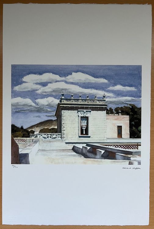 Edward Hopper « Saltillo Mansion » 77/150 (Neu (gemäss Beschreibung ...