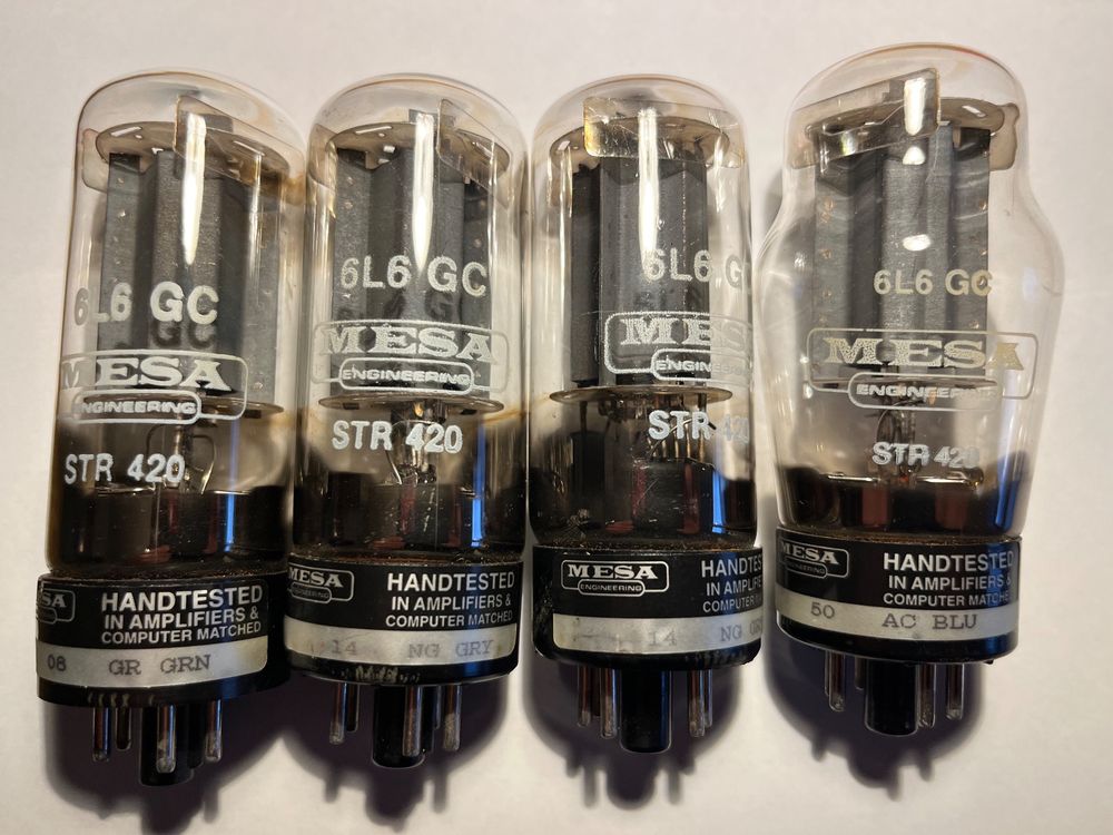 Tubes 6L6GC MESA Fender Twin reverb (Gebraucht) in lausanne für CHF 124 – mit Lieferung auf ...