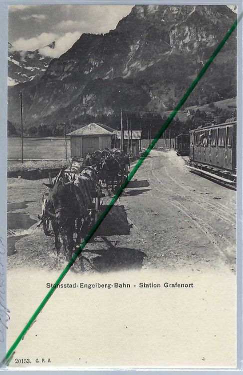 Grafenort. Bahnhof. Bahn Stansstad - Engelberg. (Gebraucht) in Horw für CHF 49 – mit Lieferung ...