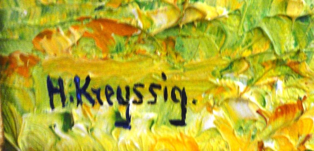 Hugo KREYSSIG Originalkunstwerk (Gebraucht) in zurich für CHF 6500 ...