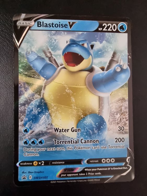 Pokémon Blastoise V SWSH101 ENG NM | Kaufen auf Ricardo