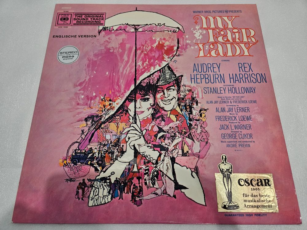 Audrey Hepburn – My Fair Lady (LP, Original Sound Track) (Gebraucht) in ...