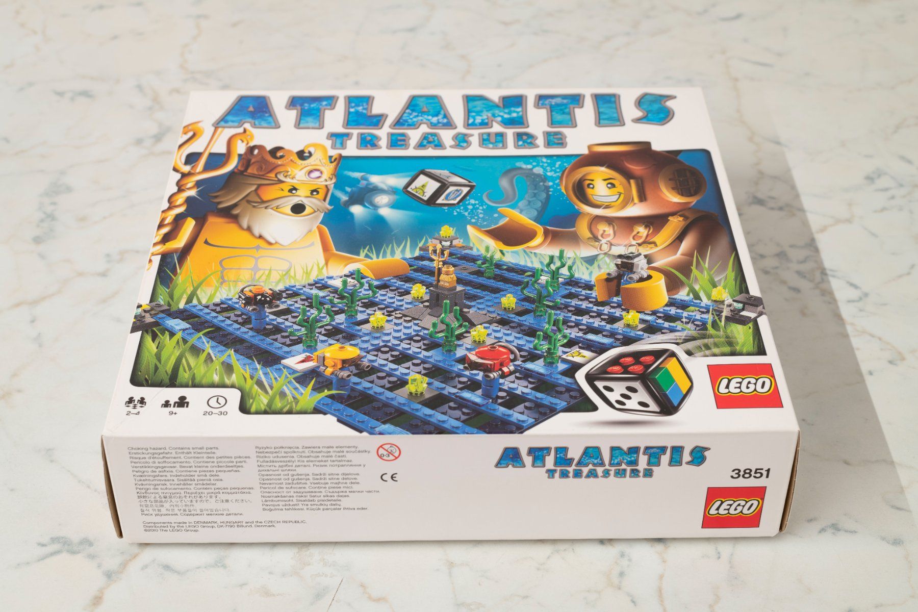 LEGO Games 3851 Atlantis Treasure 2010 (📖+📦) (Gebraucht) in Gorduno für ...
