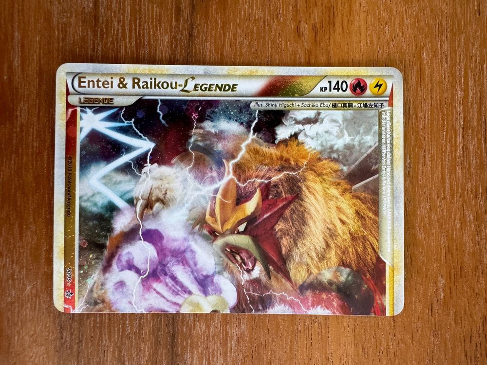 Pokémon Entei & Raikou Legende (2010) | Kaufen auf Ricardo