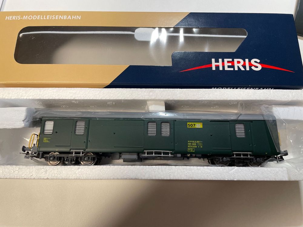 Heris: SBB Postwagen Z4 50 85 00-33 507-2, Nr. 13102 (Neu und originalverpackt) in Richterswil ...