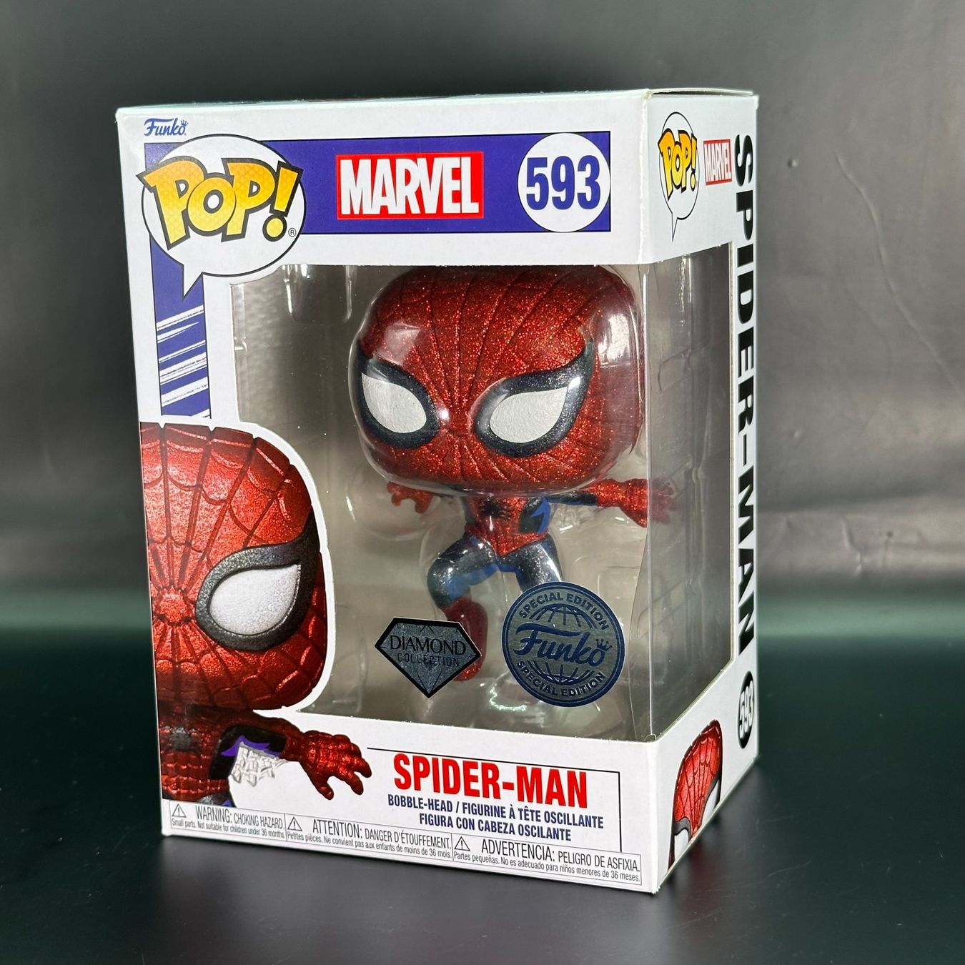 Funko Pop! Marvel Spider-Man 593 💎 Special Edition (Gebraucht) in ...