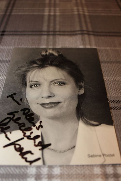 Originalautogramm Sabine Postel auf AK ! (Gebraucht) in Ziefen für CHF ...