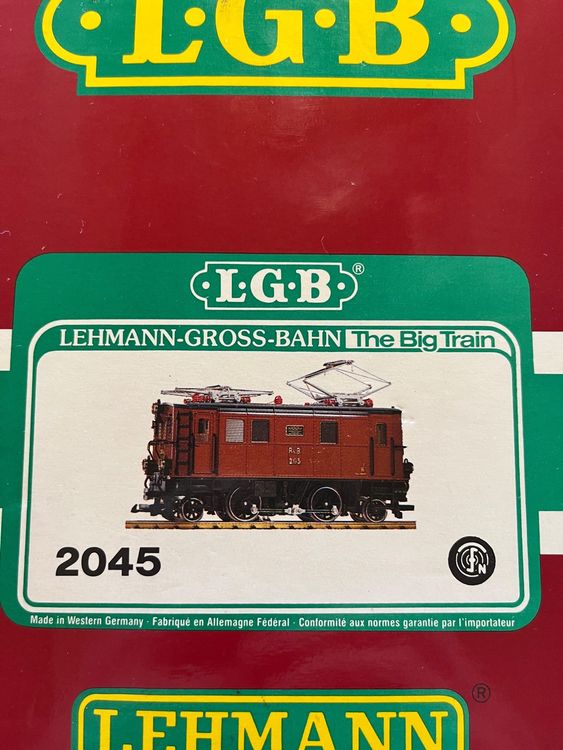 LGB 2045 Rhb Ge2/4 (Gebraucht) in Gais für CHF 240 – mit Lieferung auf ...