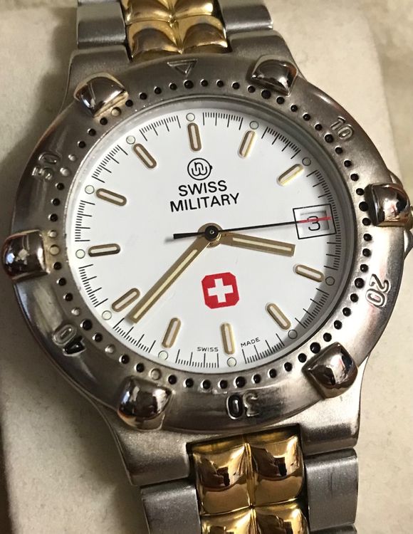 SWISS MILITARY Herrenuhr Swiss-Made ( Quartz/ 40 mm ) (Gebraucht) in ...